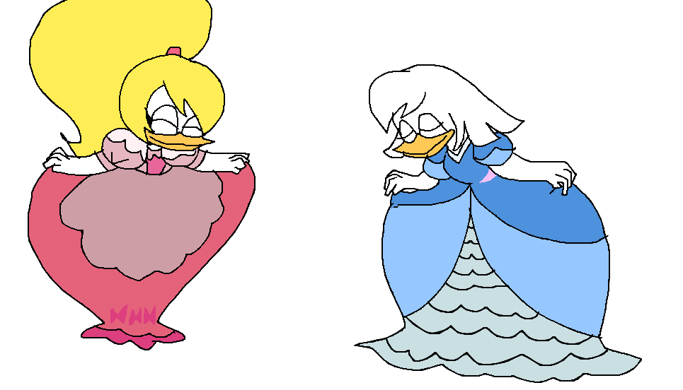 Duck Princesses by AdamFrankenstein on DeviantArt