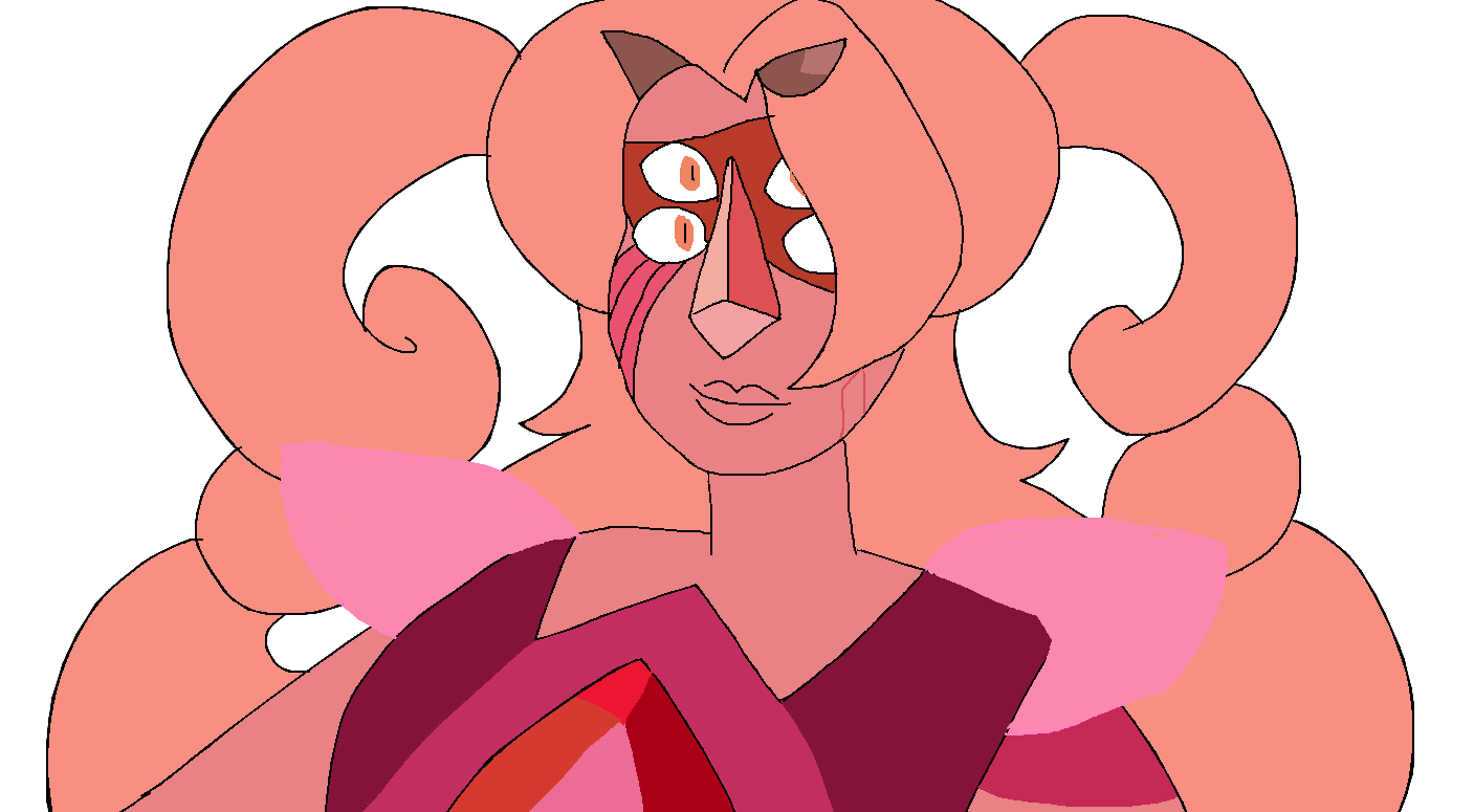 Pink Pearl/Spinel/Jasper fusion attempt by AdamFrankenstein on DeviantArt