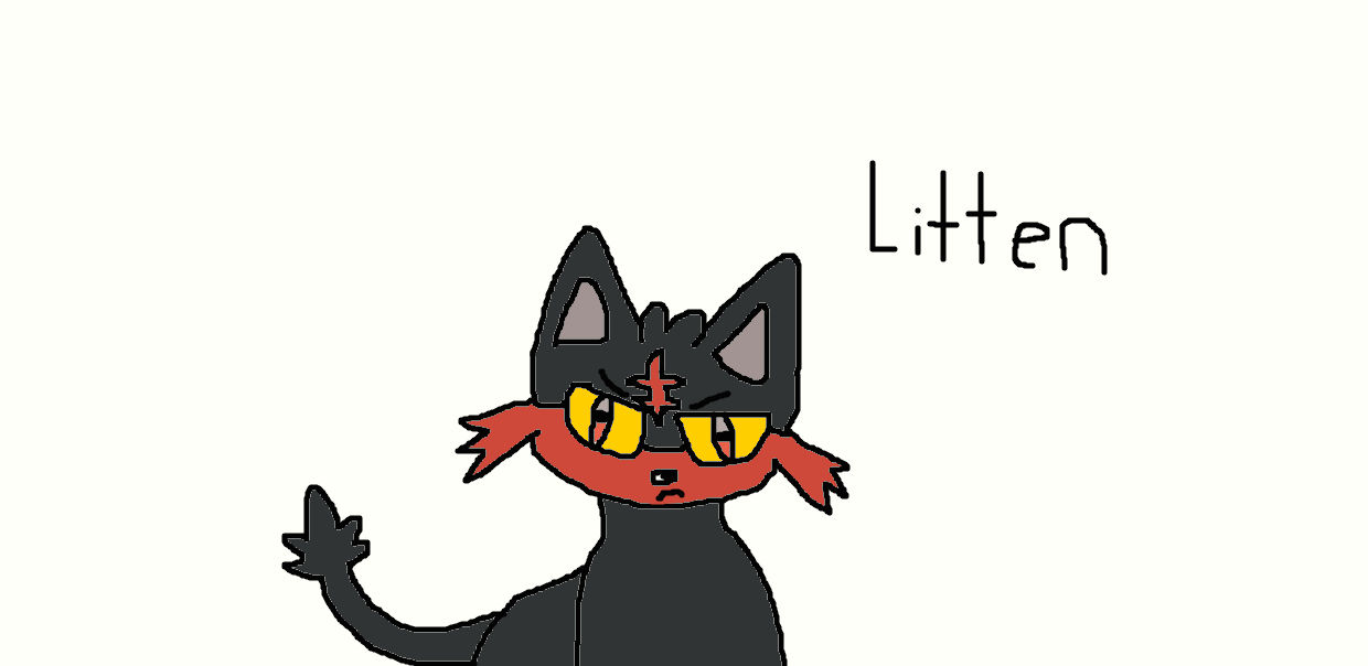Litten by EeveeTheUmbreonYT on DeviantArt