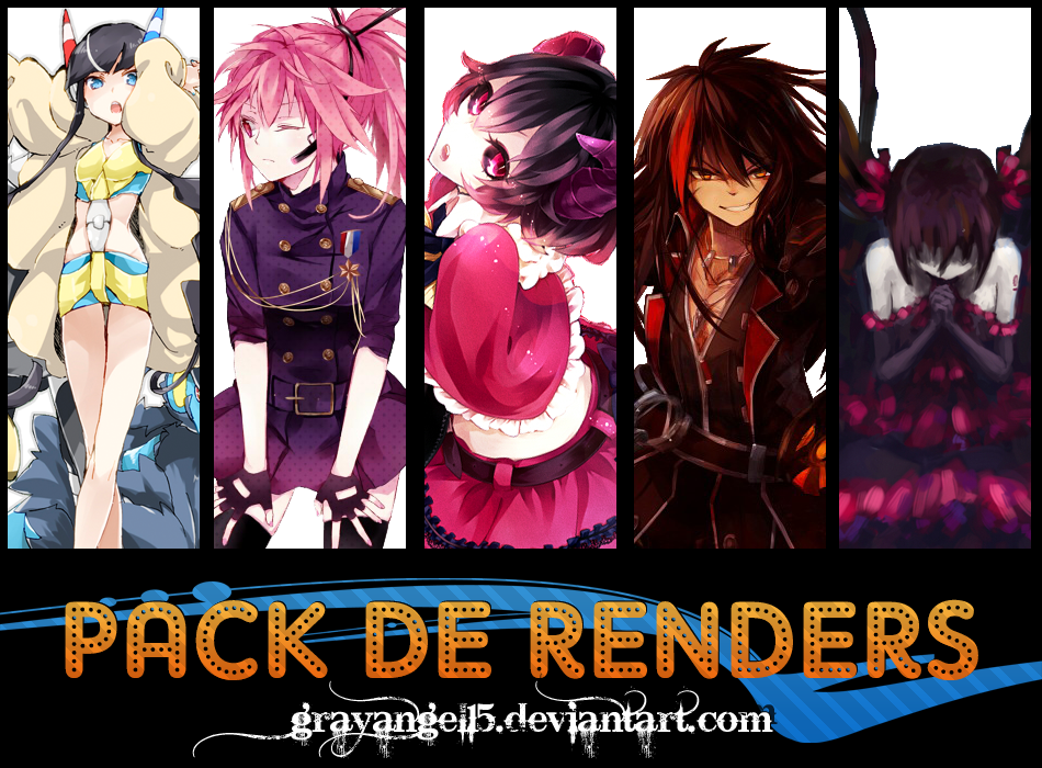 Pack de Renders 01 by GrayAngel15 on DeviantArt