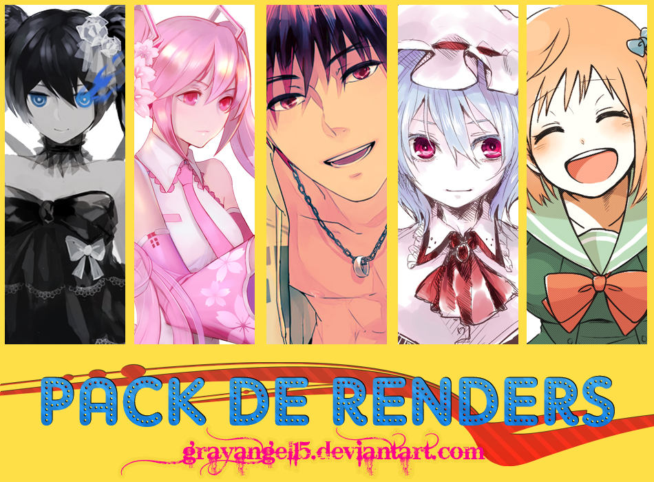 Pack de Renders #03 by GrayAngel15 on DeviantArt