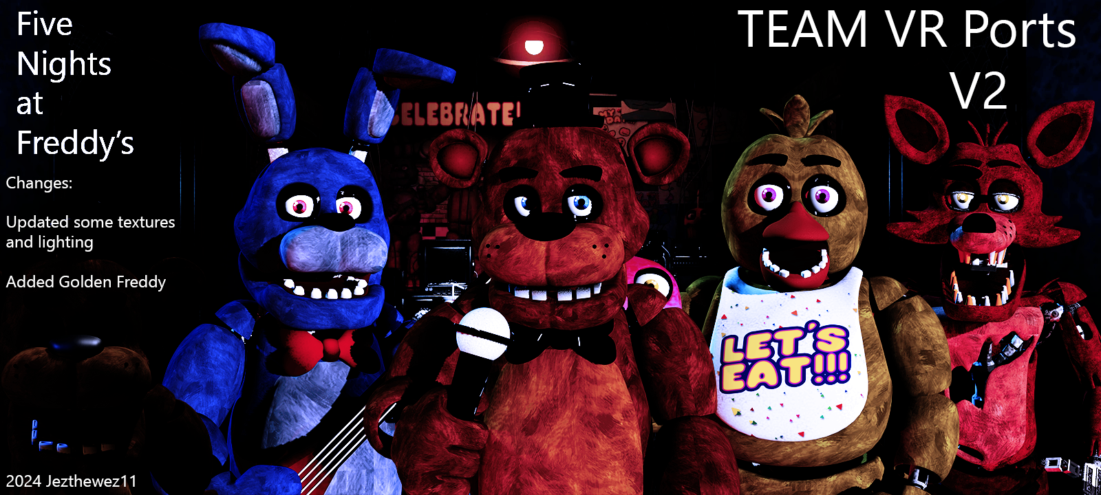 Team VR FNAF Port's V2 by Jezthewez11 on DeviantArt
