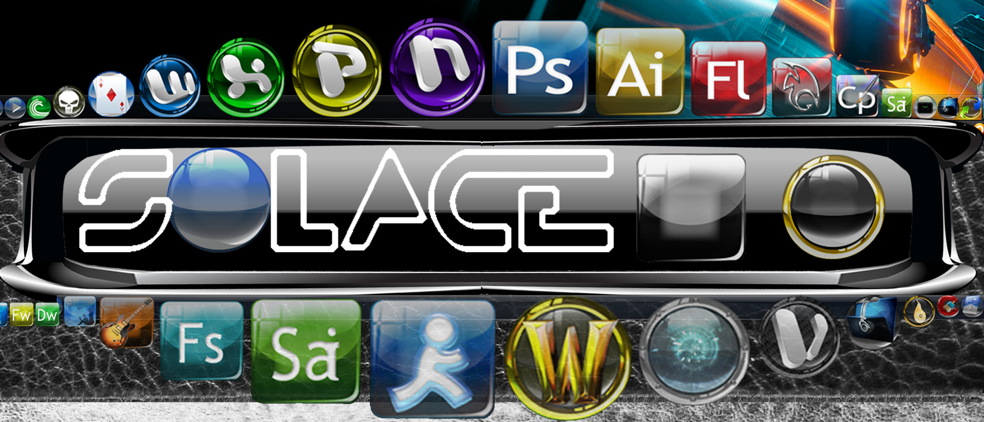 Solace Icons III Tron Theme by quicksilver20 on DeviantArt