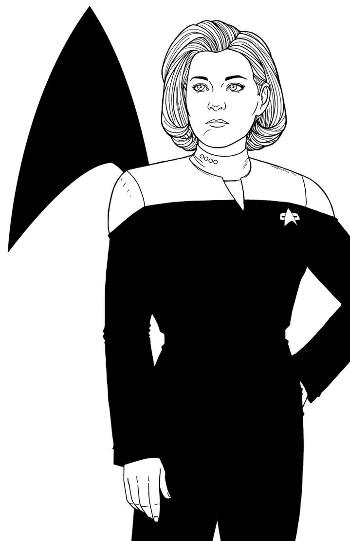 Captain Kathryn Janeway - Kate Mulgrew by JamieFayX on DeviantArt