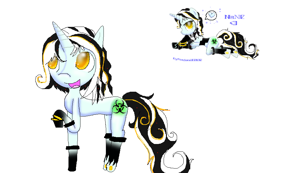 Pony OC redrawn! By me! by Pandora180180 on DeviantArt