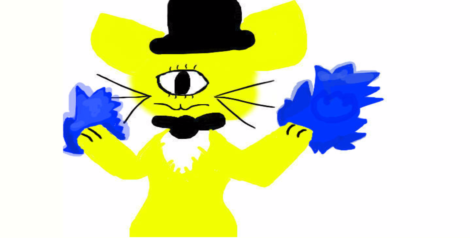 Bill Cipher Cat by Drawingology on DeviantArt