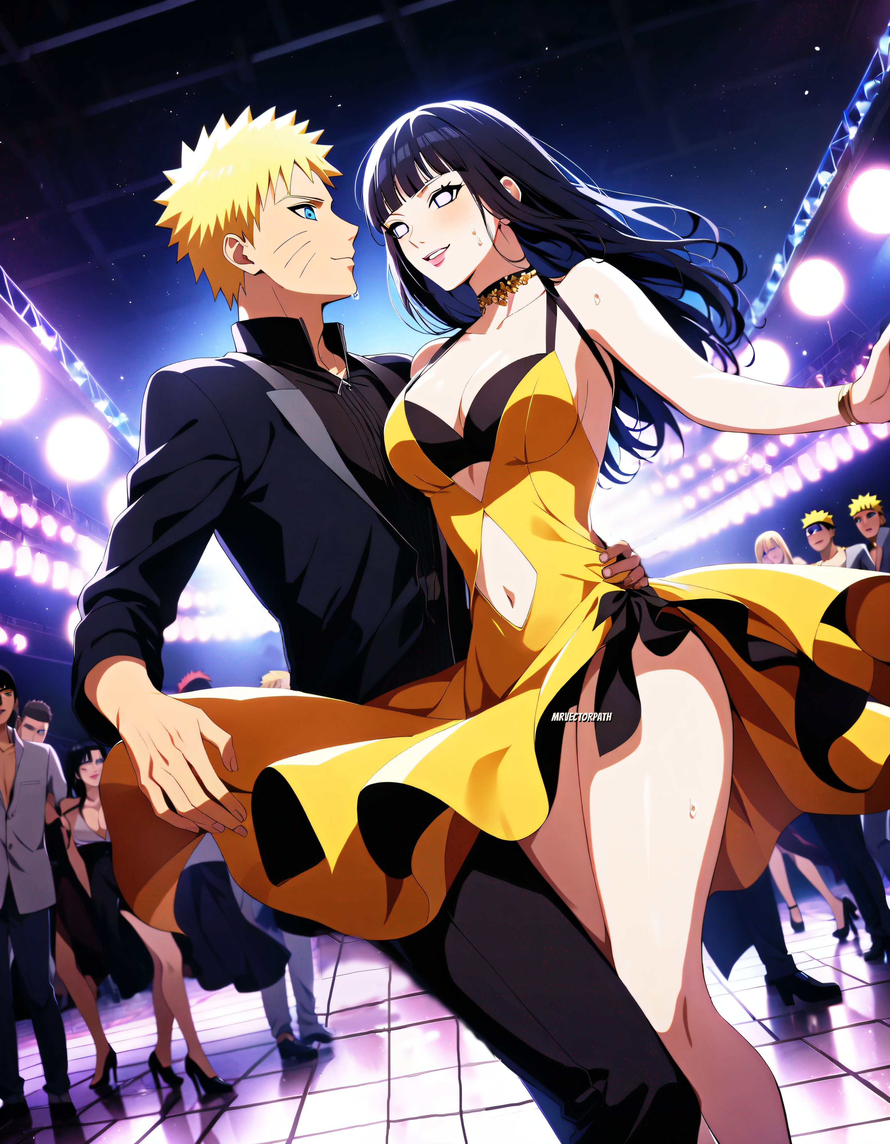 Naruto and Clones Have some wild dance Party. by Mrvectorpath on DeviantArt