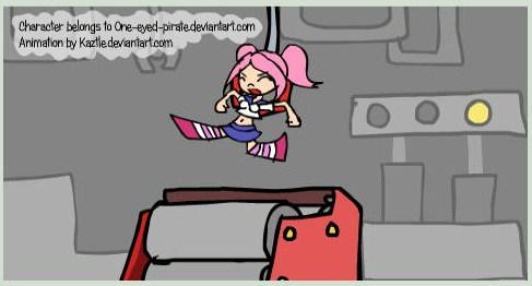 Caught Flat! (Flash Ani...) by Sashatoon on DeviantArt