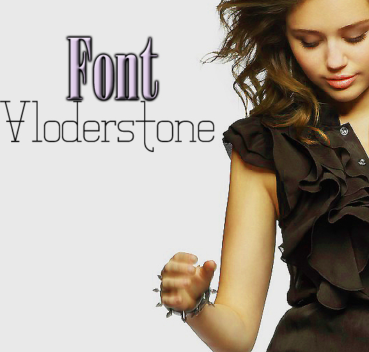 font vloderstone by fontsworld on DeviantArt