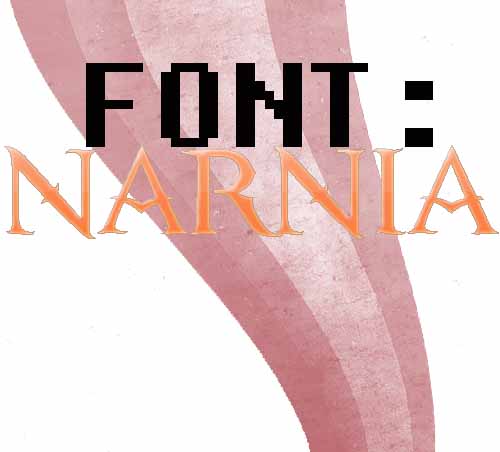 Font: Narnia by fontsworld on DeviantArt