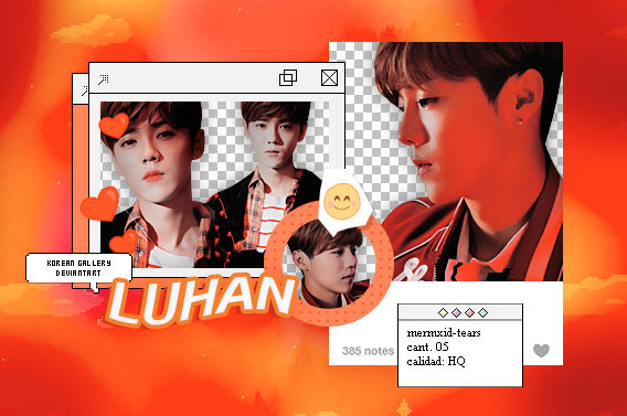 LuHan / Pack Png by koreangallery on DeviantArt