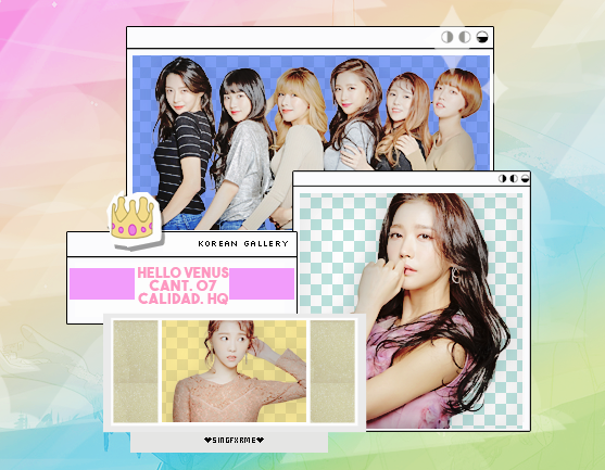 HELLO VENUS | PACK PNG by koreangallery on DeviantArt