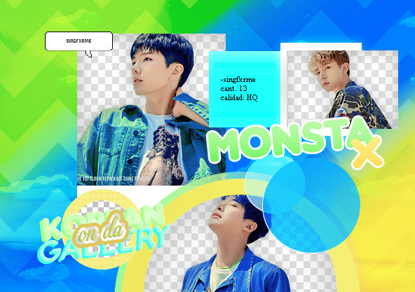 MONSTA X | PACK PNG by koreangallery on DeviantArt