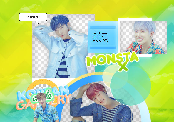 MONSTA X | PACK PNG by koreangallery on DeviantArt