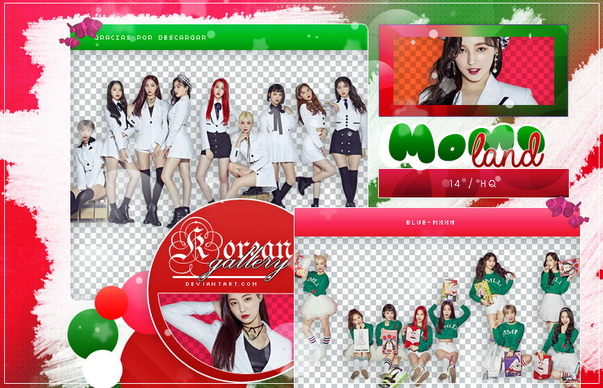 MOMOLAND | GREAT | PACK PNG by koreangallery on DeviantArt