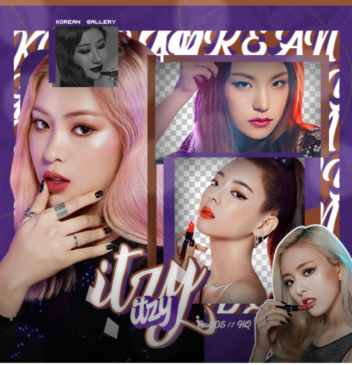 ITZY| PACK PNG | MAC X ELLE by koreangallery on DeviantArt