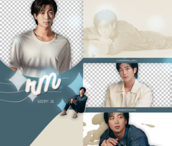 RM | BTS | PACK PNG | INDIGO by koreangallery on DeviantArt