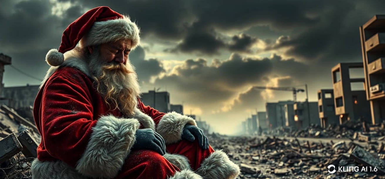 The Crying Santa by DanielSleepwalker on DeviantArt