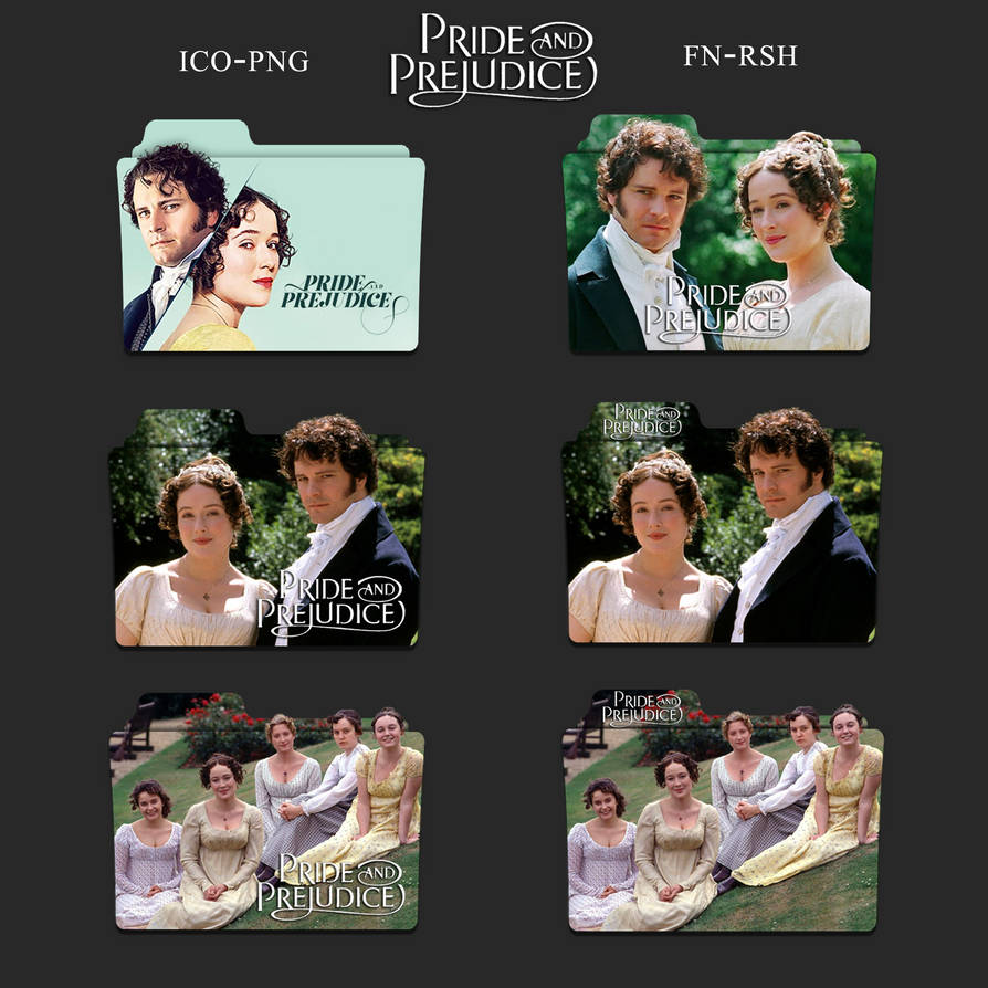 Pride and Prejudice (1995) Folder Icons by fn-rsh on DeviantArt