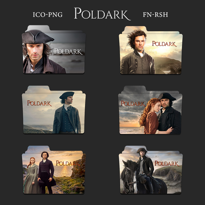 Poldark Folder Icons by fn-rsh on DeviantArt