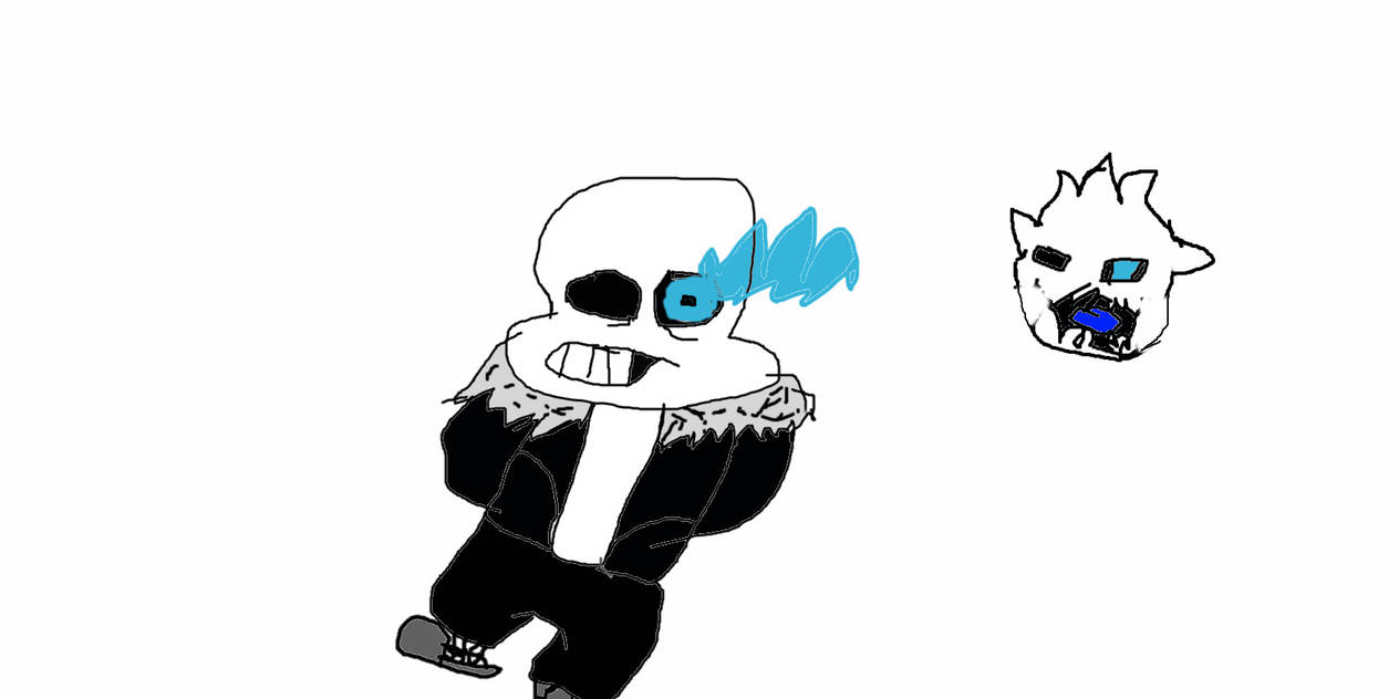sans gaster blaster by snanss on DeviantArt