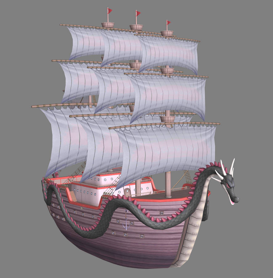 One Piece Burning Will- Wind Granma XPS/FBX by IMeGaArts on DeviantArt