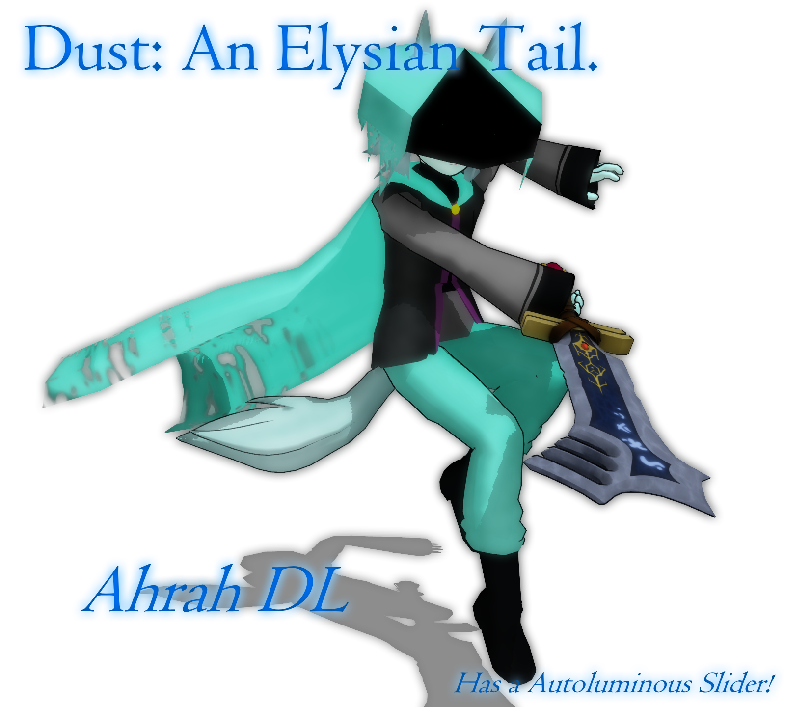 [MMD Dust: An Elysian Tail] Ahrah DL by DeathBoneDragon666 on DeviantArt