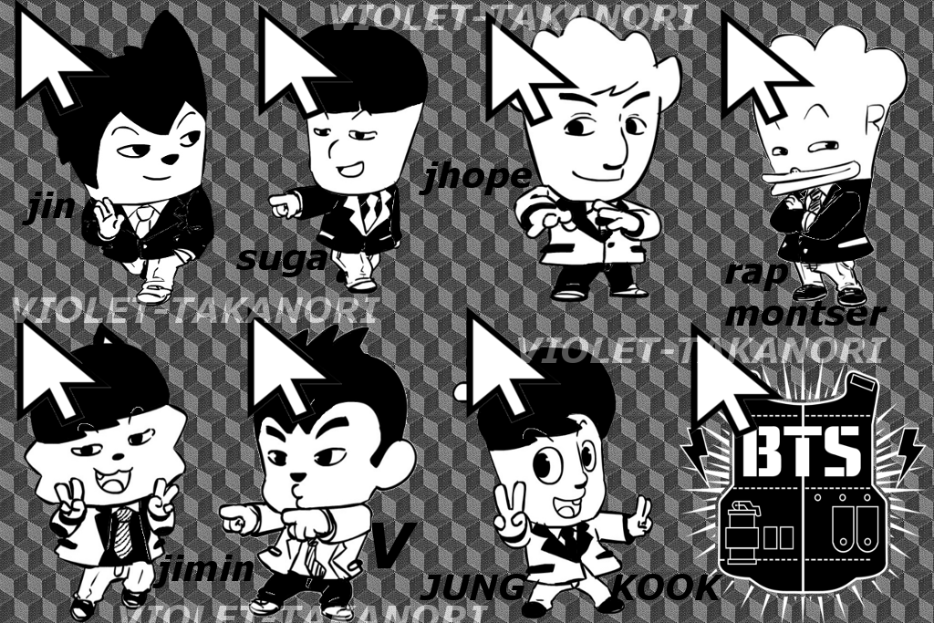 BTS cursor 3 by Violet Takanori on DeviantArt
