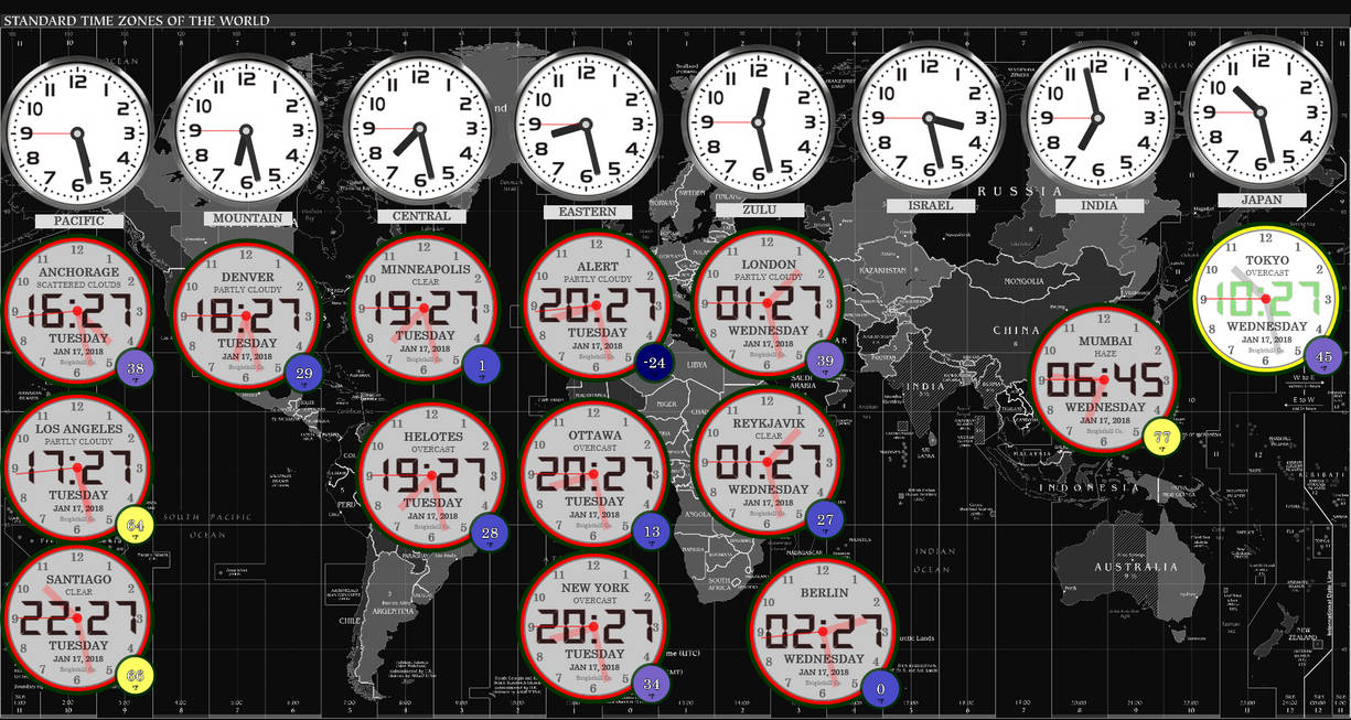 NewsRoomClocks 2.1.1 by OleanderSalad on DeviantArt