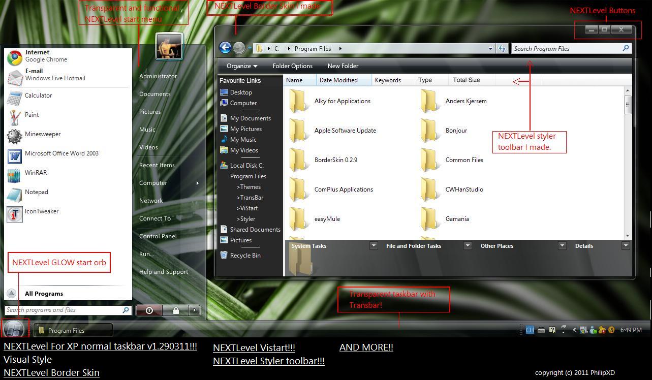 NEXTLEVEL Xp v1.0 BETAV by PhilipXD on DeviantArt