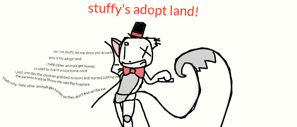 Stuffy the plush arctic fox(my new oc) by fnaflover35 on DeviantArt