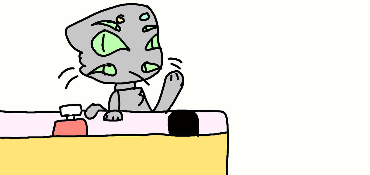 cat cashier by fnaflover35 on DeviantArt