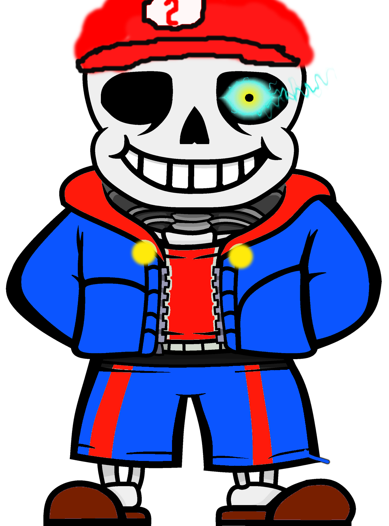 mario sans by foxy1221 on DeviantArt
