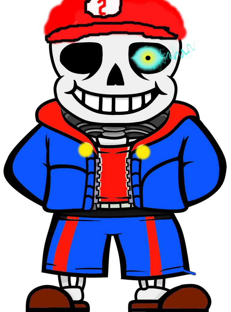 mario sans by foxy1221 on DeviantArt