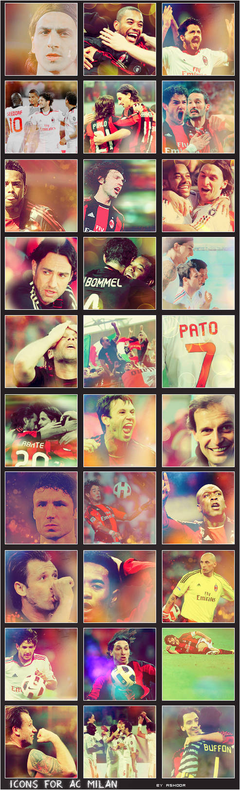 Icons Ac Milan by ASHOOR on DeviantArt