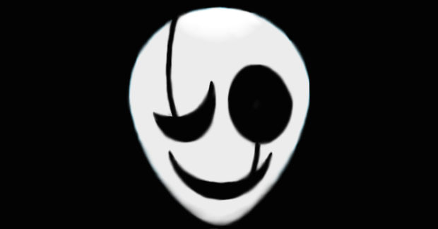 Gaster's Face by GreenPlutoNeon on DeviantArt