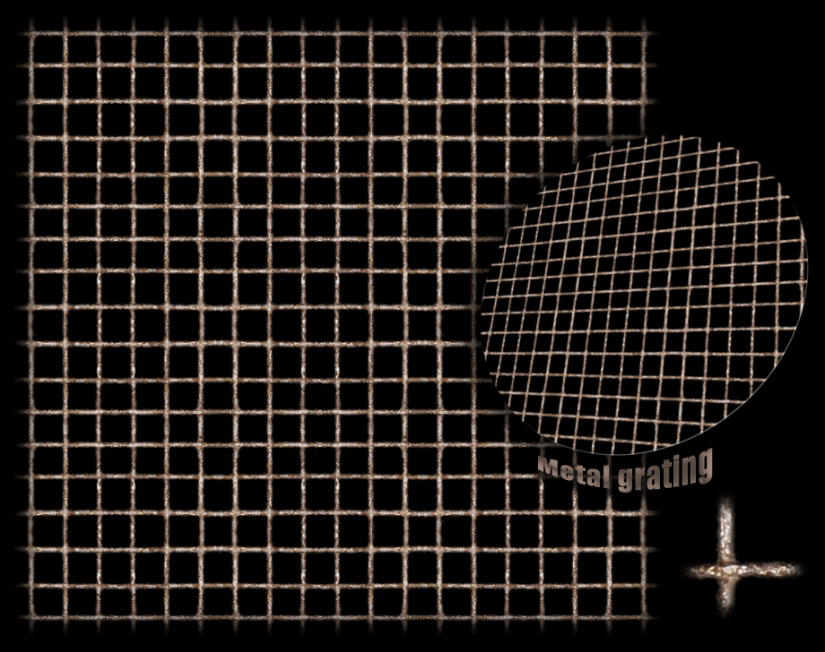Metal grating texture -tiled by JayL-stock on DeviantArt