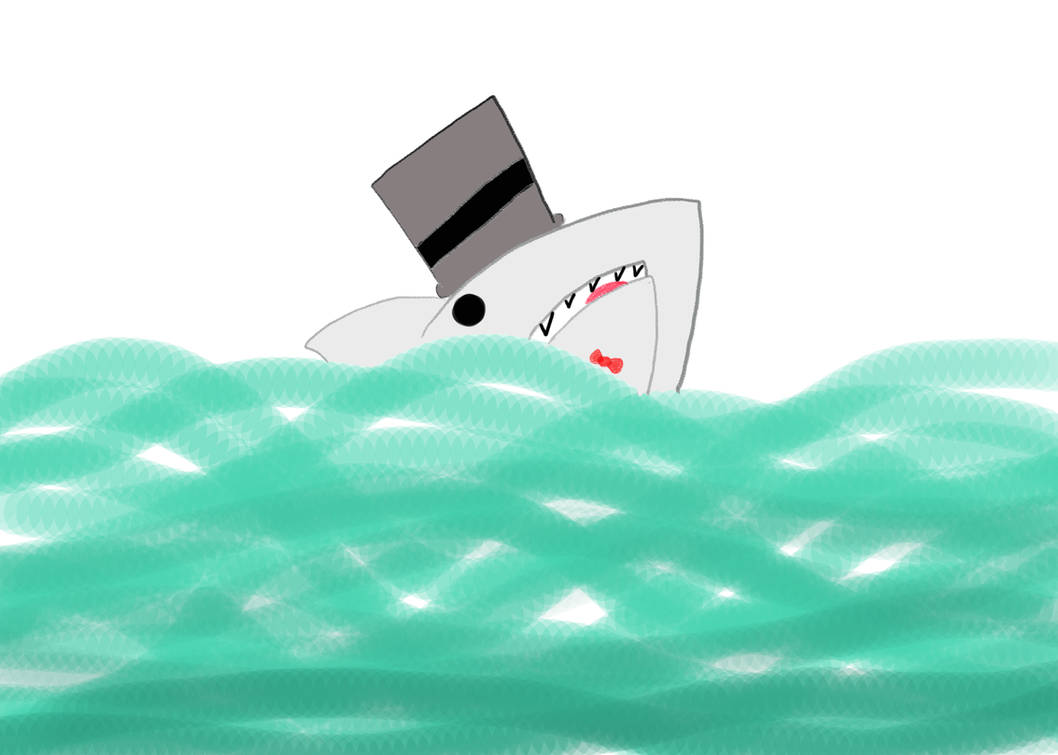 Dapper shark by Draculooloo on DeviantArt
