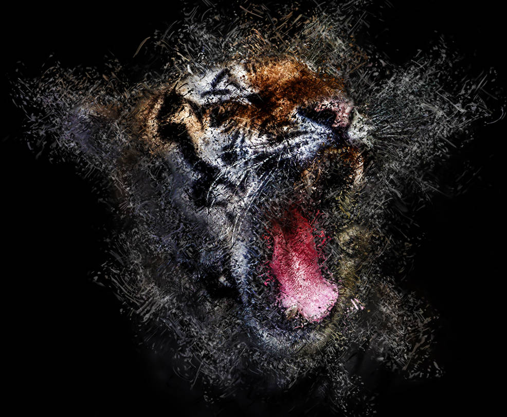 Angry Tiger Dispersion by AG-Ars on DeviantArt