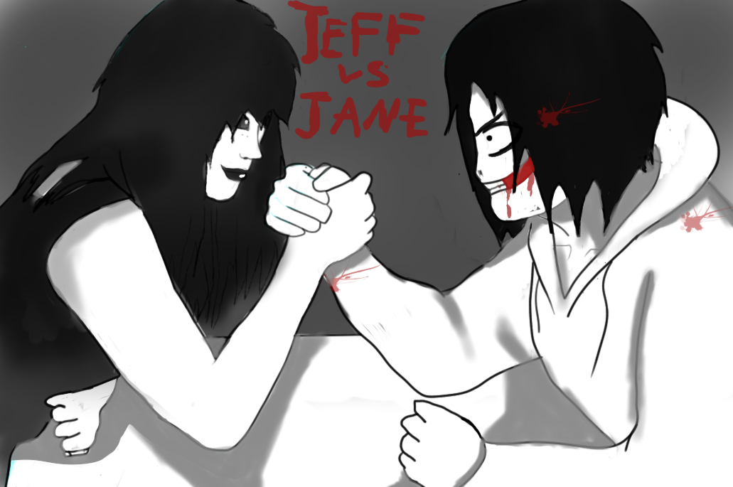 Jane VS Jeff... by CrazyLittleAnimator on DeviantArt
