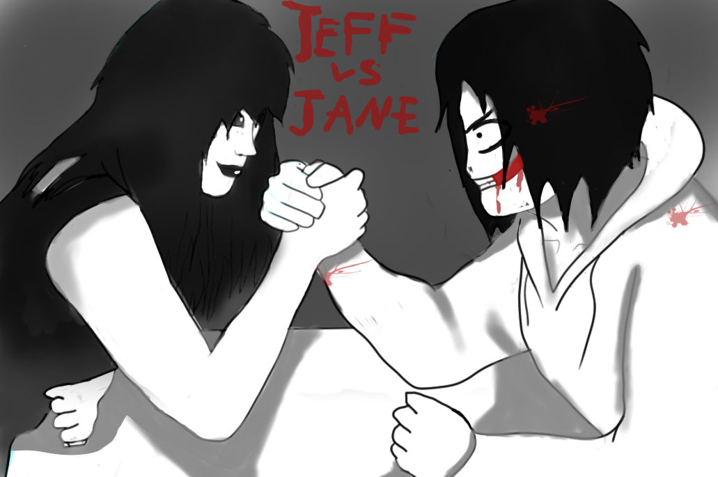 Jane VS Jeff... by CrazyLittleAnimator on DeviantArt