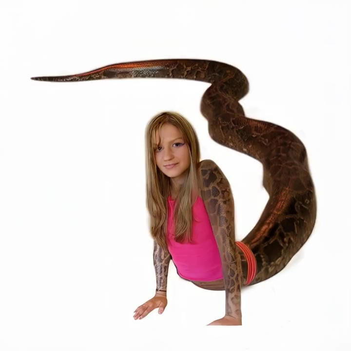 Lamia with pink shirt by mythster-seven on DeviantArt