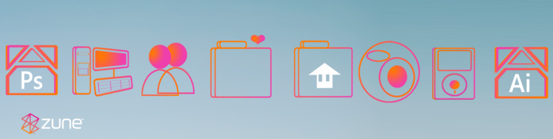 Zune icons by DorianDarko on DeviantArt