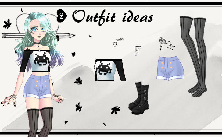 CDM pack -Outfit ideas#2 by Yujanitzy on DeviantArt