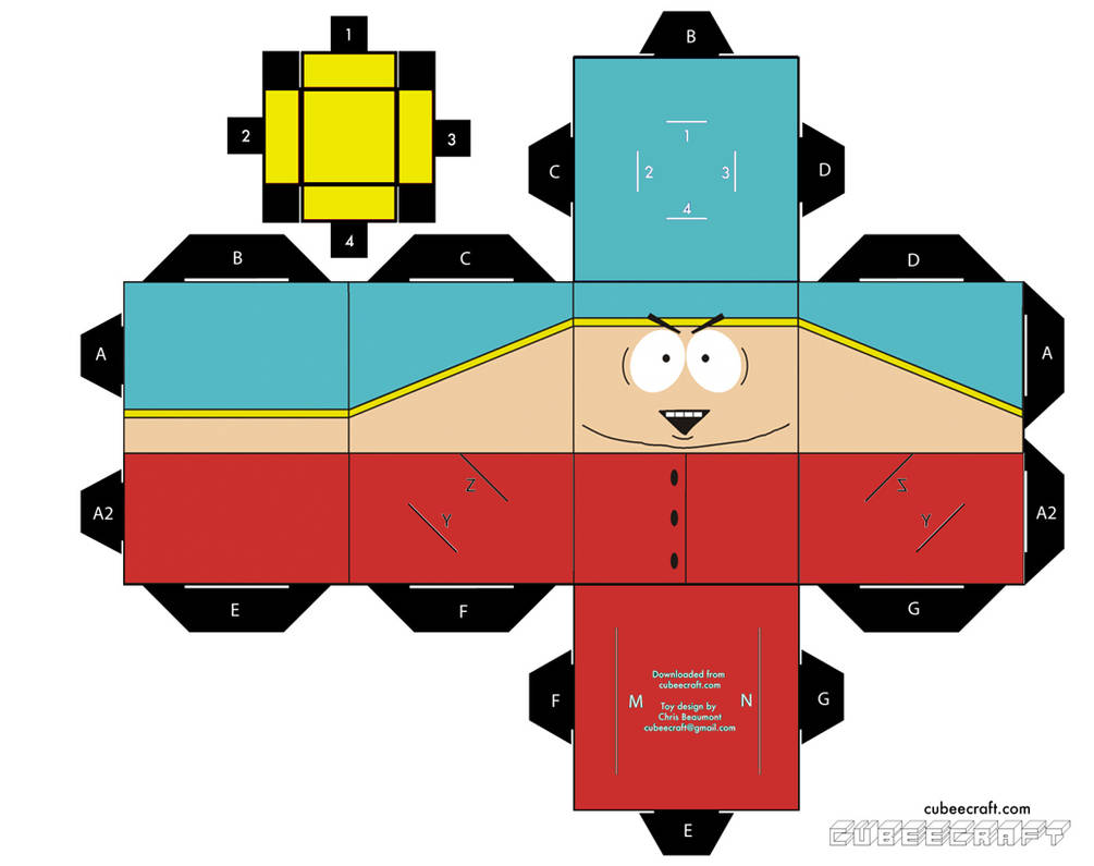 Cartman Cubee by Respeto6 on DeviantArt