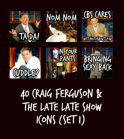Craig Ferguson LLS icon set 1 by McAddicted on DeviantArt