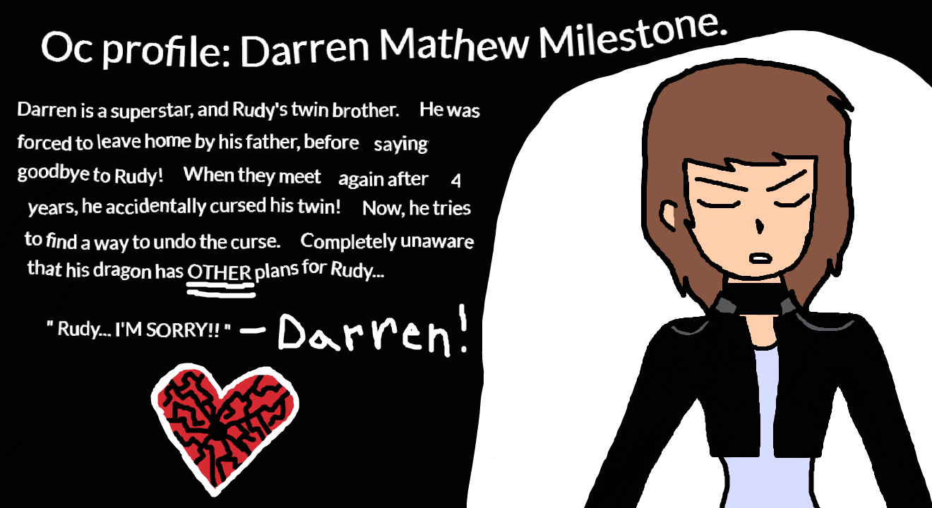 Darren Mathew Milestone: Oc Bio Profile! by Kaitlynoo on DeviantArt