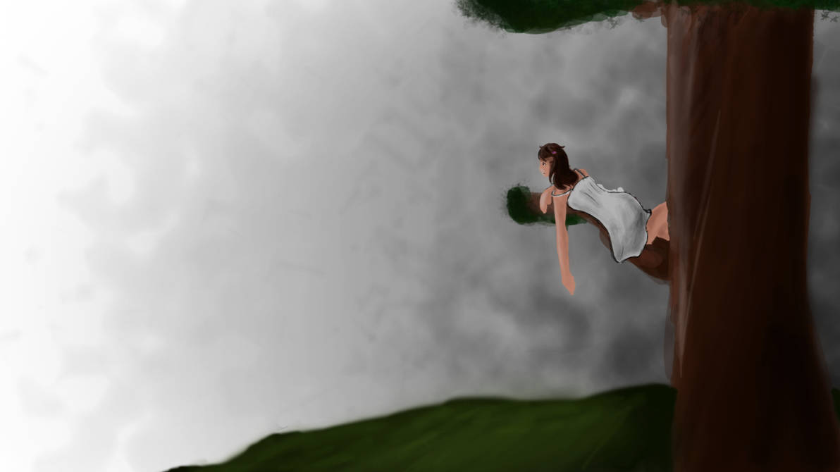 Staring into Nothing by BluBacon on DeviantArt