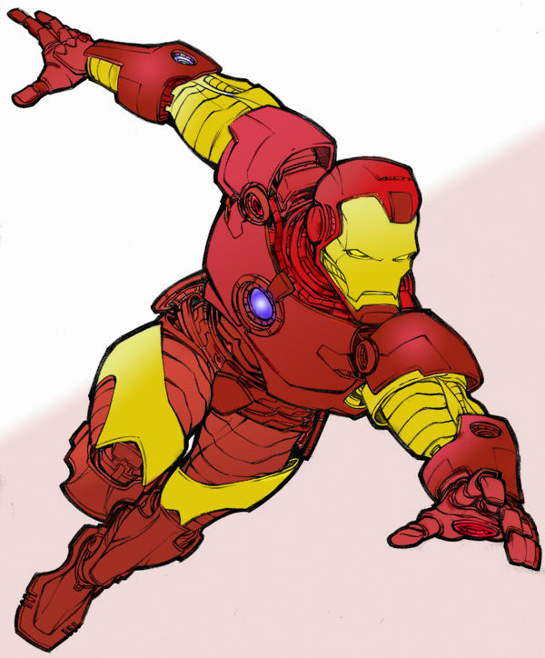Iron Man lineart by CamilaBarros1 on DeviantArt
