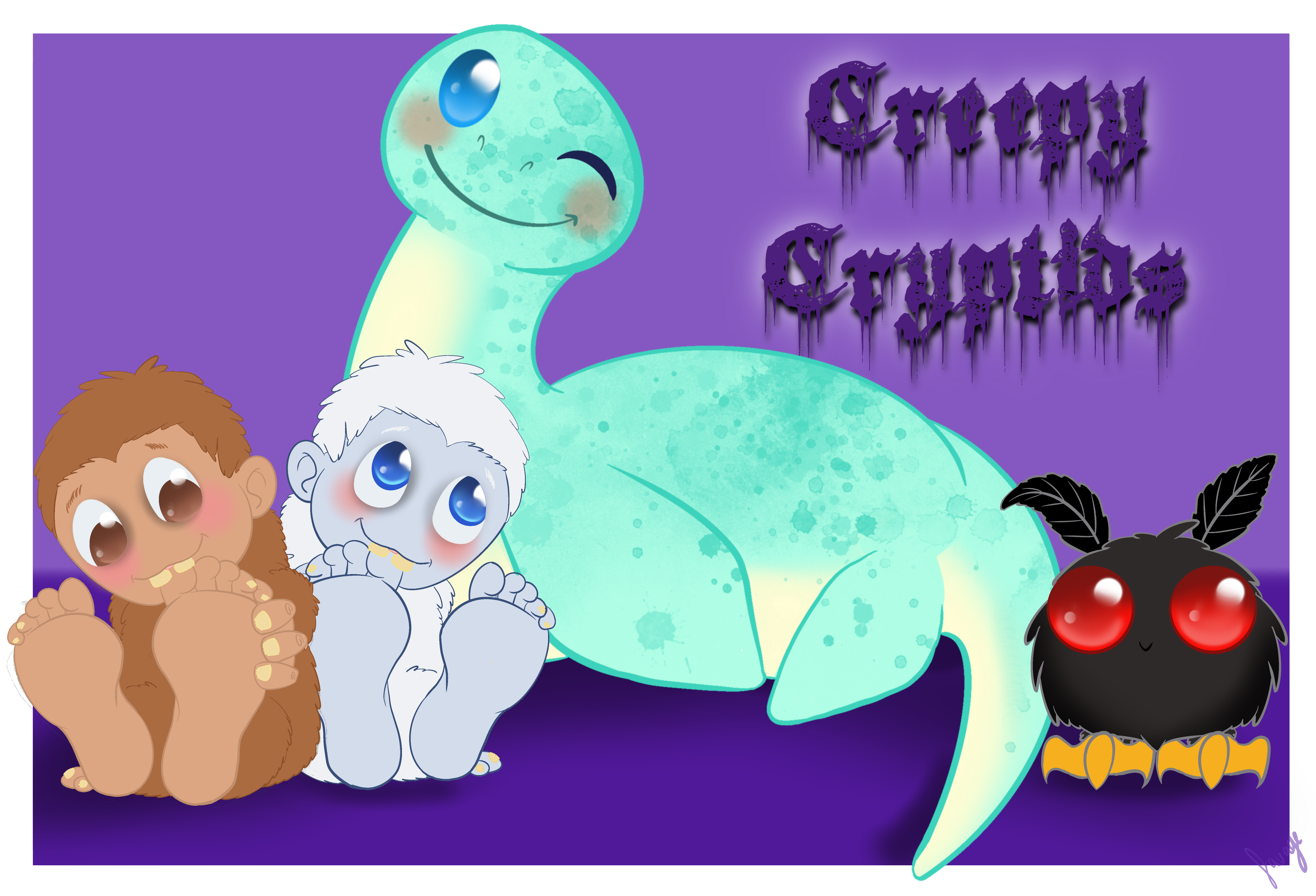 Creepy Cryptids by JJAnthrax on DeviantArt